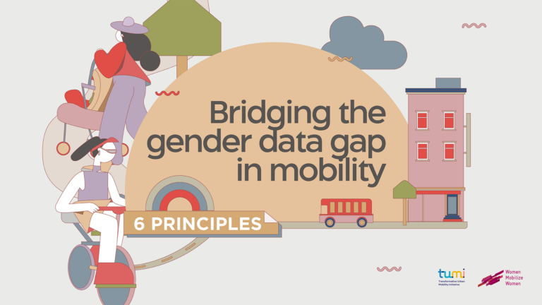 Bridging the Gender Data Gap in Transport – WomenMobilizeWomen